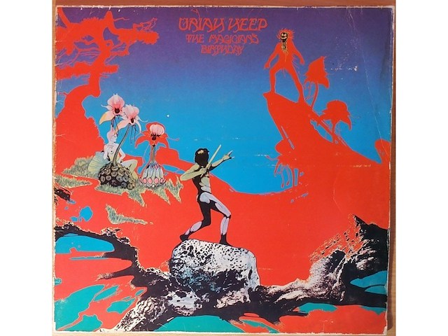 LP URIAH HEEP - Magician`s Birthday (1972) Germany, VG-