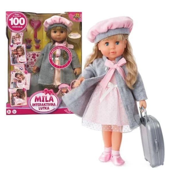 MILLA Interaktivna lutka Mila 100 recenica
MILLA Interaktivna lutka Mila 100 recenica