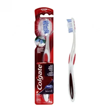 COLGATE OPTIC WHITE 360 četkica MEDIUM 1 komad