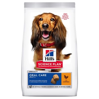 Hill's Dog Adult Medium Oral Care Piletina 2 kg