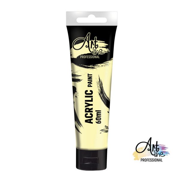 ARTLINE Akrilna bojaYellow pale 60ml -1/1