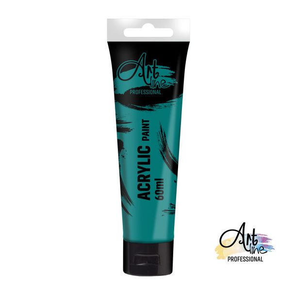 ARTLINE Akrilna boja Green viridian 60ml -1/1