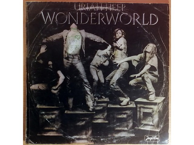 LP URIAH HEEP - Wonderworld (1974) 2. pressing, VG/G+