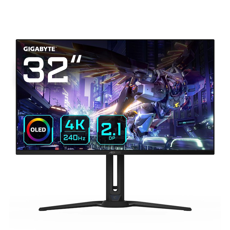 Gigabyte ClearMR 13000 (FO32U2P) OLED gejmerski monitor 31.5"