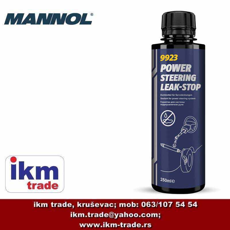 MANNOL POWER STEERING LEAK-STOP – aditiv protiv curenja servo upravljača 9923 250ml