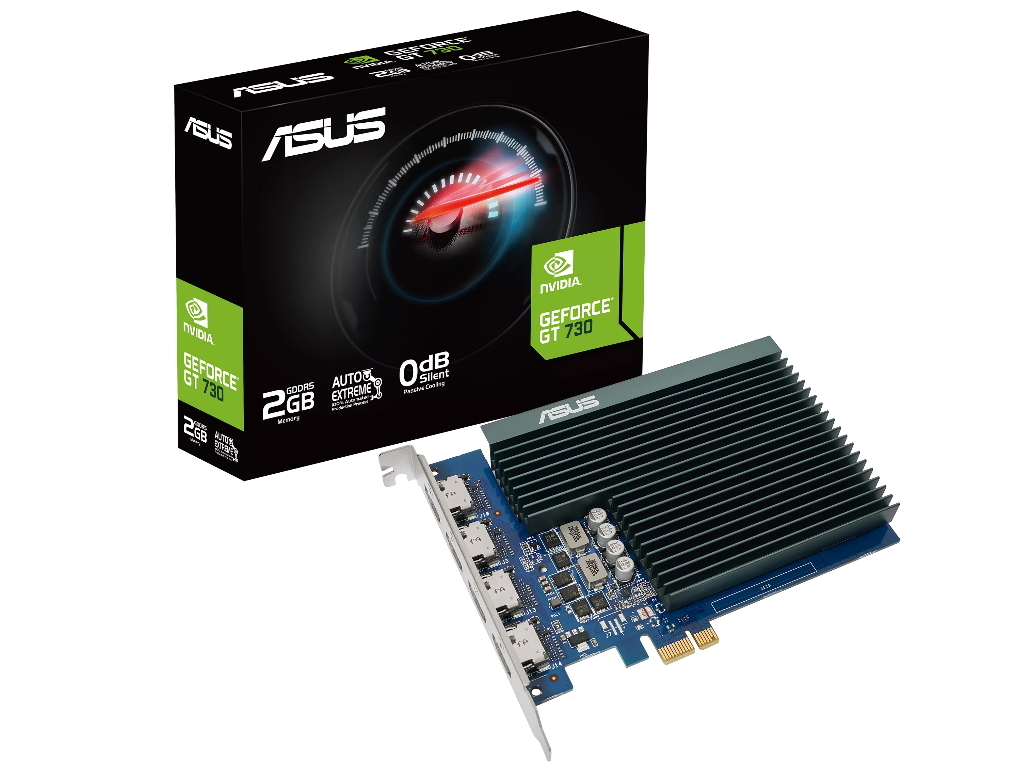 Grafička karta ASUS GT730-4H-SL-2GD5 NVD/2GB/GDDR5/64bit/crnaID EK000533977