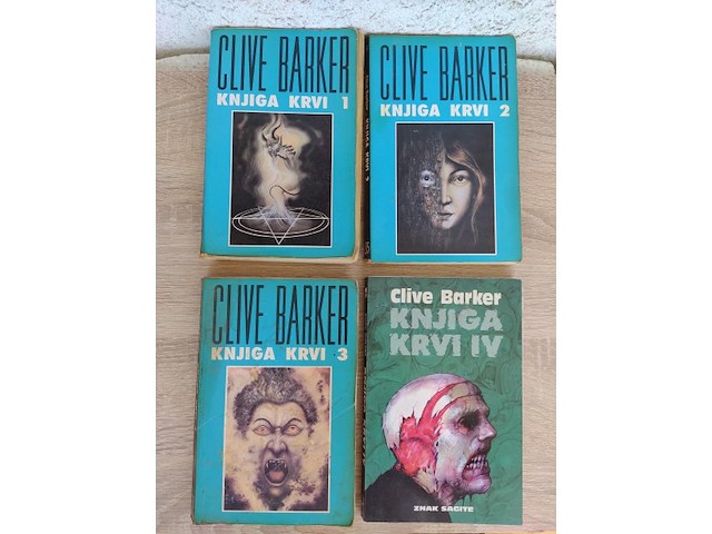 Clive Barker - Knjiga krvi 1-4