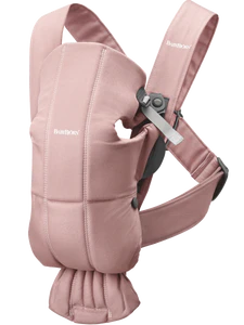 Baby bjorn Nosiljka Mini Woven Dusty Pink 0-12