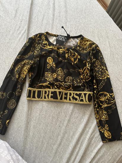 Versace jeans crop top