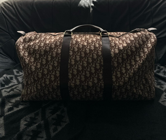 Dior travel bag canvas torba original 55