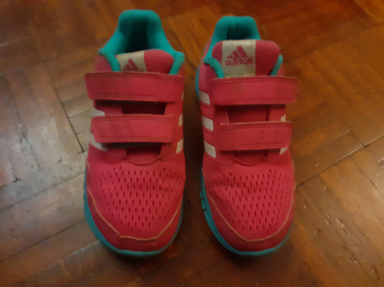 Adidas roze-tirkiz platnene patike, 29