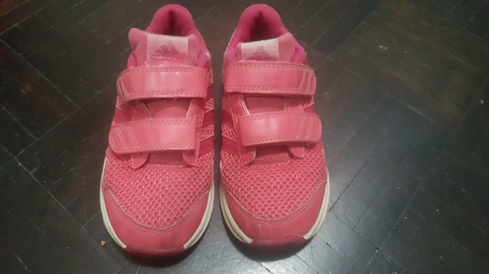 Adidas platnene roze patike na cicak, 26-16cm