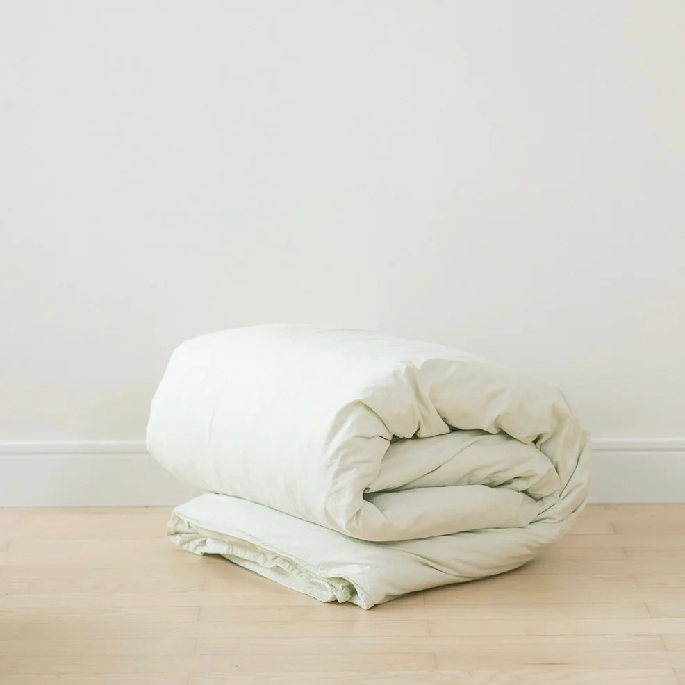 STONEWASHED COTTON DUVET COVER