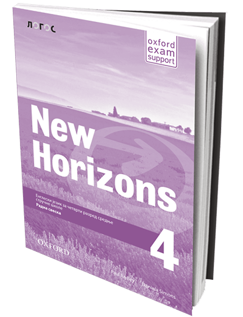 OUTLET – New Horizons 4 – radna sveska za engleski jezik za 4. razred srednje stručne škole