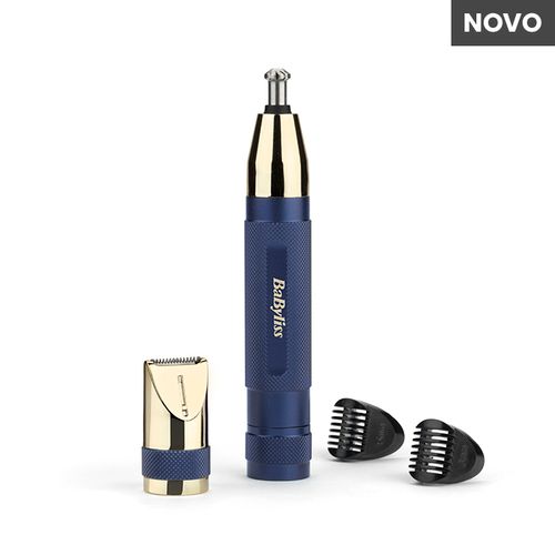 Babyliss E112E navy gold mini trimer za nos, uši i obrve