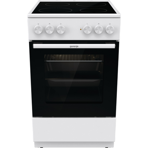 Gorenje GEC5A11WG Staklokeramički šporet, Konvencionalna rerna, Širina 50 cm