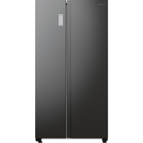 Hisense RS711N4AFE Side by Side frižider, NoFrost, Visina 178.6 cm, Širina 91.5 cm, Crna boja