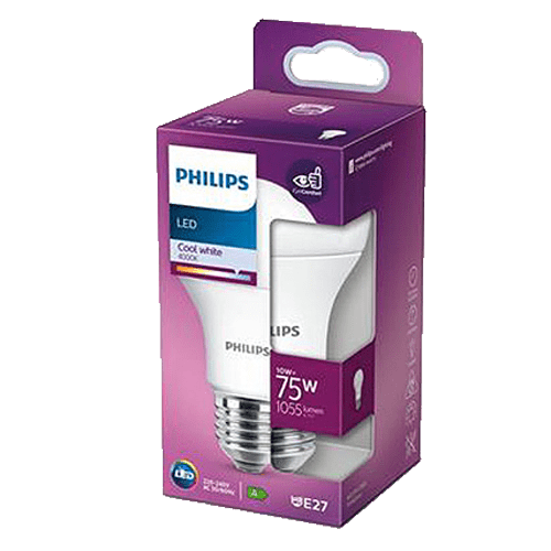 PHILIPS LED Sijalica 10W (75W) A60 E27 CW 4000K MAT ND PS756