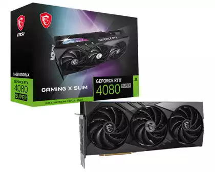 MSI nVidia GeForce RTX 4080 SUPER 16GB 256bit RTX 4080 SUPER 16G GAMING X SLIM grafička karta