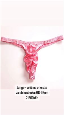 Roze tange one size velicina
