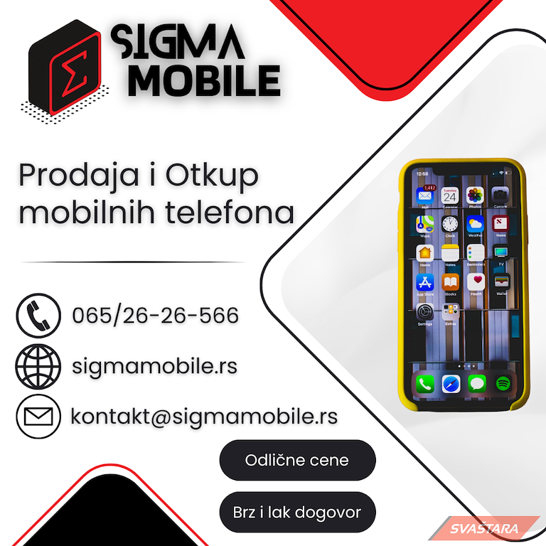 Otkup i Prodaja Telefona i Tehnike | Sigma Mobile