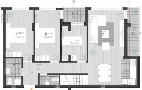 Četvorosoban stan na prodaju, 89m2, 196.630€