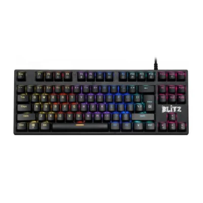 BLITZ GK-240L mehanička TKL gaming tastatura RGB LED osvetljenje Defender