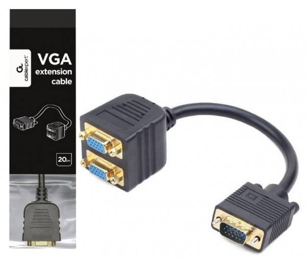CC-VGAX2-20CM GEMBIRD VGA SPLITTER KABL 20CM