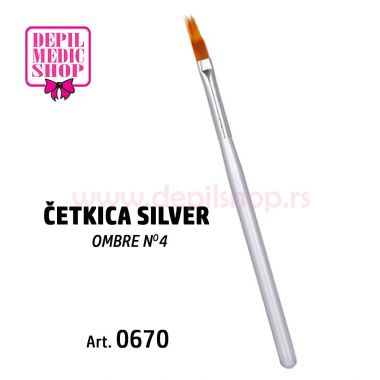 Četkica za ombre SILVER No4 Art.0670