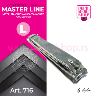 MASTER LINE Grickalica za nokte L Art.0716