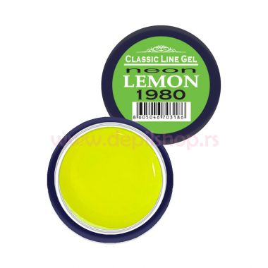 Color gel CLG NEON LEMON 5ml art.1980