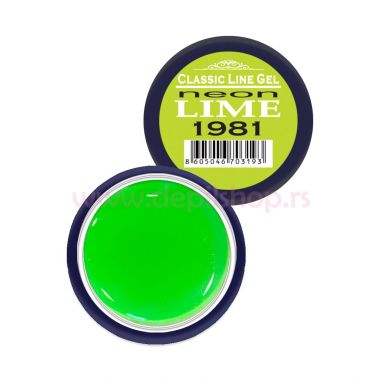 Color gel CLG NEON LIME 5ml art.1981