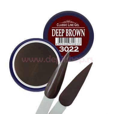 Color gel CLG DEEP BROWN 5ml Art.3022