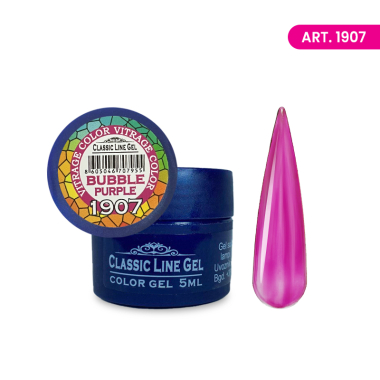 VITRAGE Color gel CLG BUBBLE PURPLE 5ml art.1907