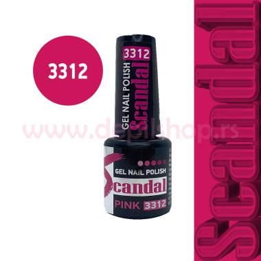 SCANDAL gel polish PINK 3312