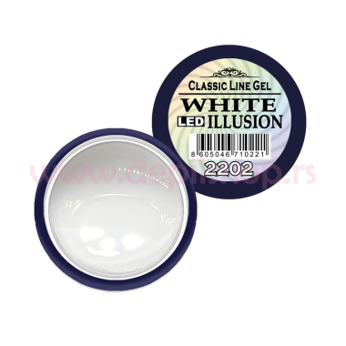 Color gel CLG WHITE ILLUSION Art. 2202