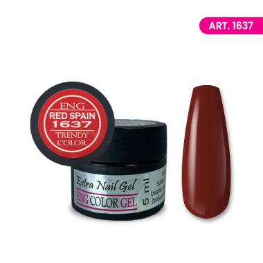 Color gel ENG RED SPAIN 5ml art.1637