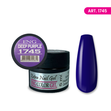 Color gel ENG DEEP PURPLE 5ml art.1745