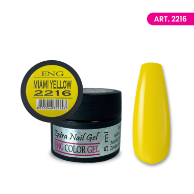 Color gel ENG MIAMI YELLOW 5ml. art.2216