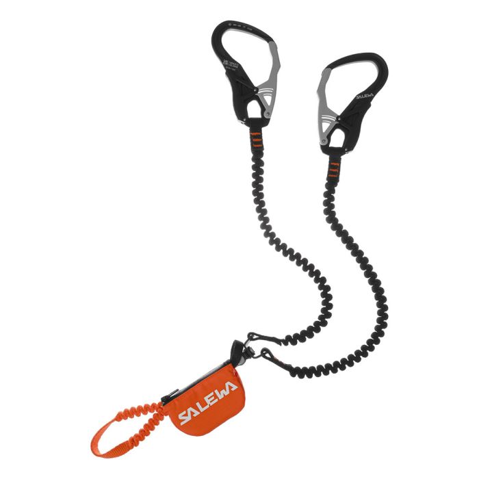 VIA FERRATA SALEWA SET ZA PLANINARENJE SA GURTNAMA ERGO TEX black-orange