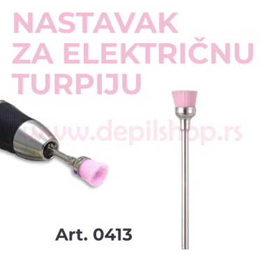 Nastavak za električnu turpiju ČETKICA Art.0413