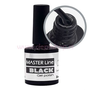 MASTER LINE gel polish BLACK Art.0304