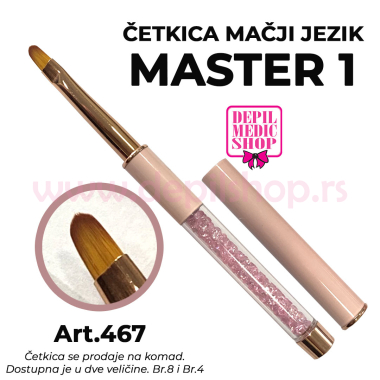 Četkica MASTER 1 mačji jezik No6 Art.0467