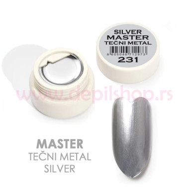 MASTER tečni metal SILVER Art.231