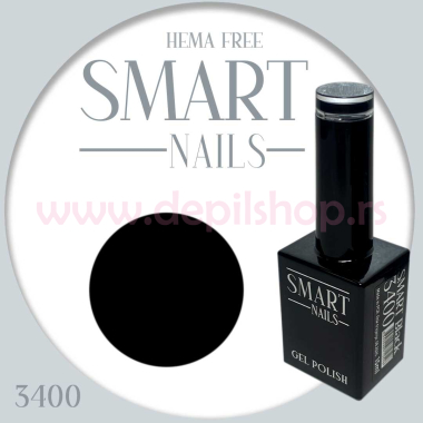 SMART polish gel COLOR 3400 BLACK