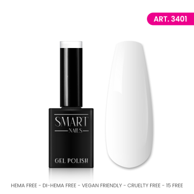 SMART polish gel COLOR 3401 WHITE