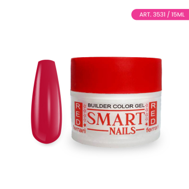 SMART BUILDER GEL RED FERRARI 15ml art.3531