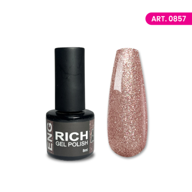 ENG RICH gel polish glitter ANNA art.0857