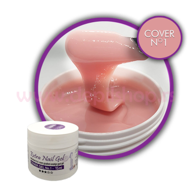 COVER GEL ENG CROSS no.1 15ml art.1404