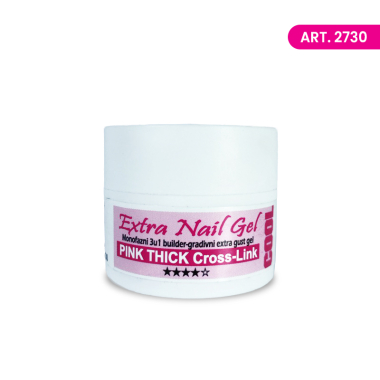 Gradivni gel ENG PINK THICK CROSS COOL 15ml art.2730